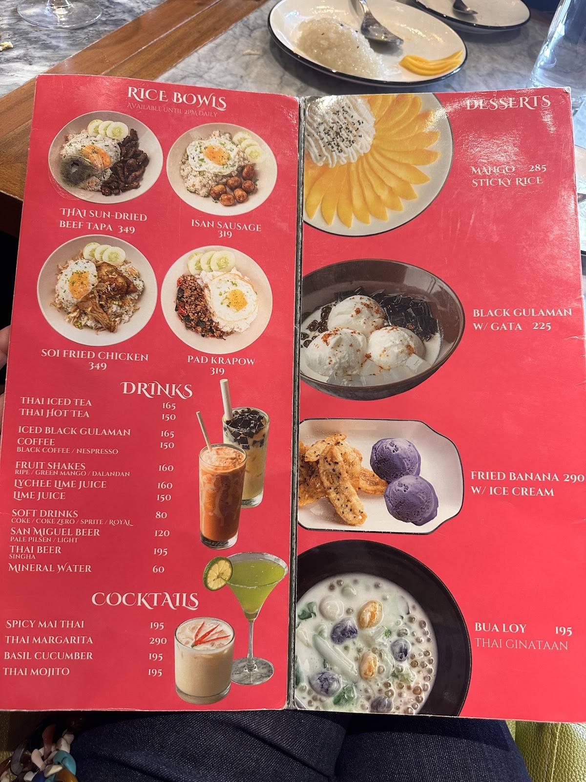 Menu at Soi Chicken - BGC restaurant, Taguig