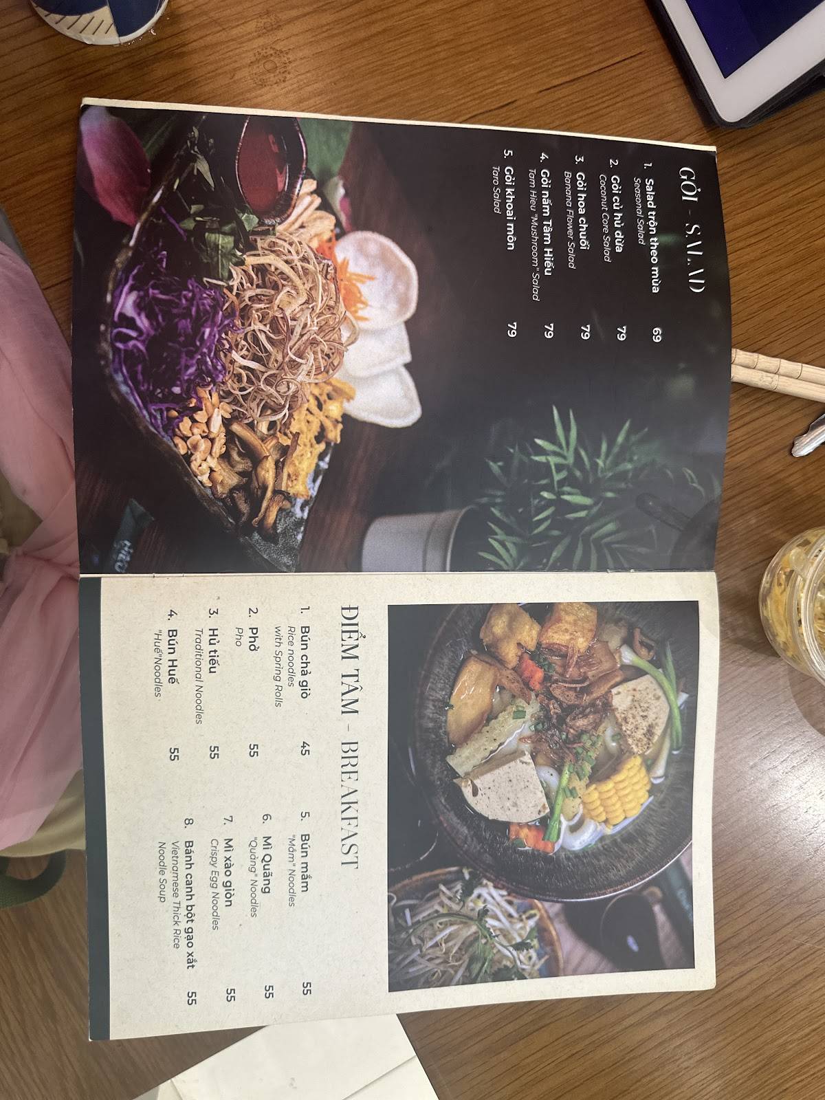 Menu at Tâm Hiếu Garden - Vườn Chay Tâm Hiếu restaurant, Ho Chi Minh City
