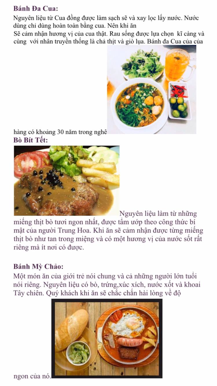 Menu at Tea Plus cafe, Hai Phong