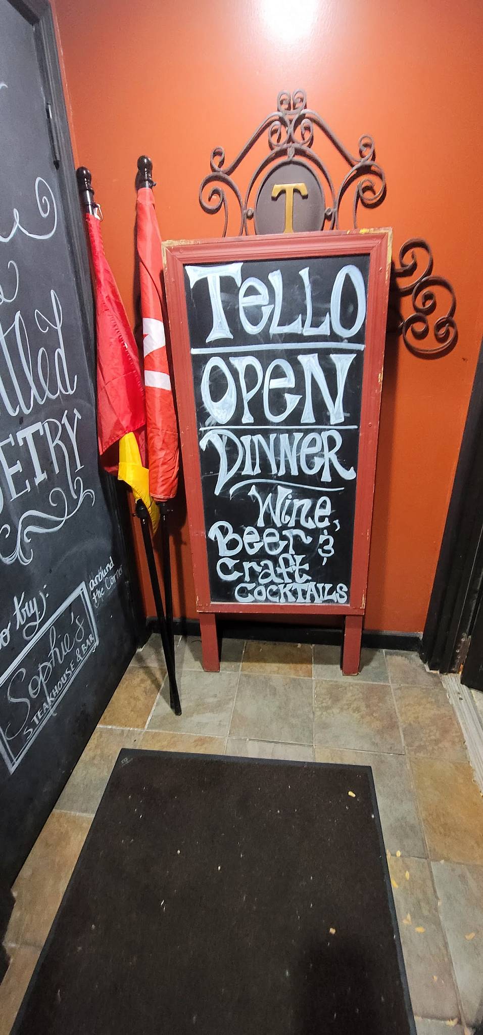 Menu at Tello Italian Bistro pub & bar, South Haven