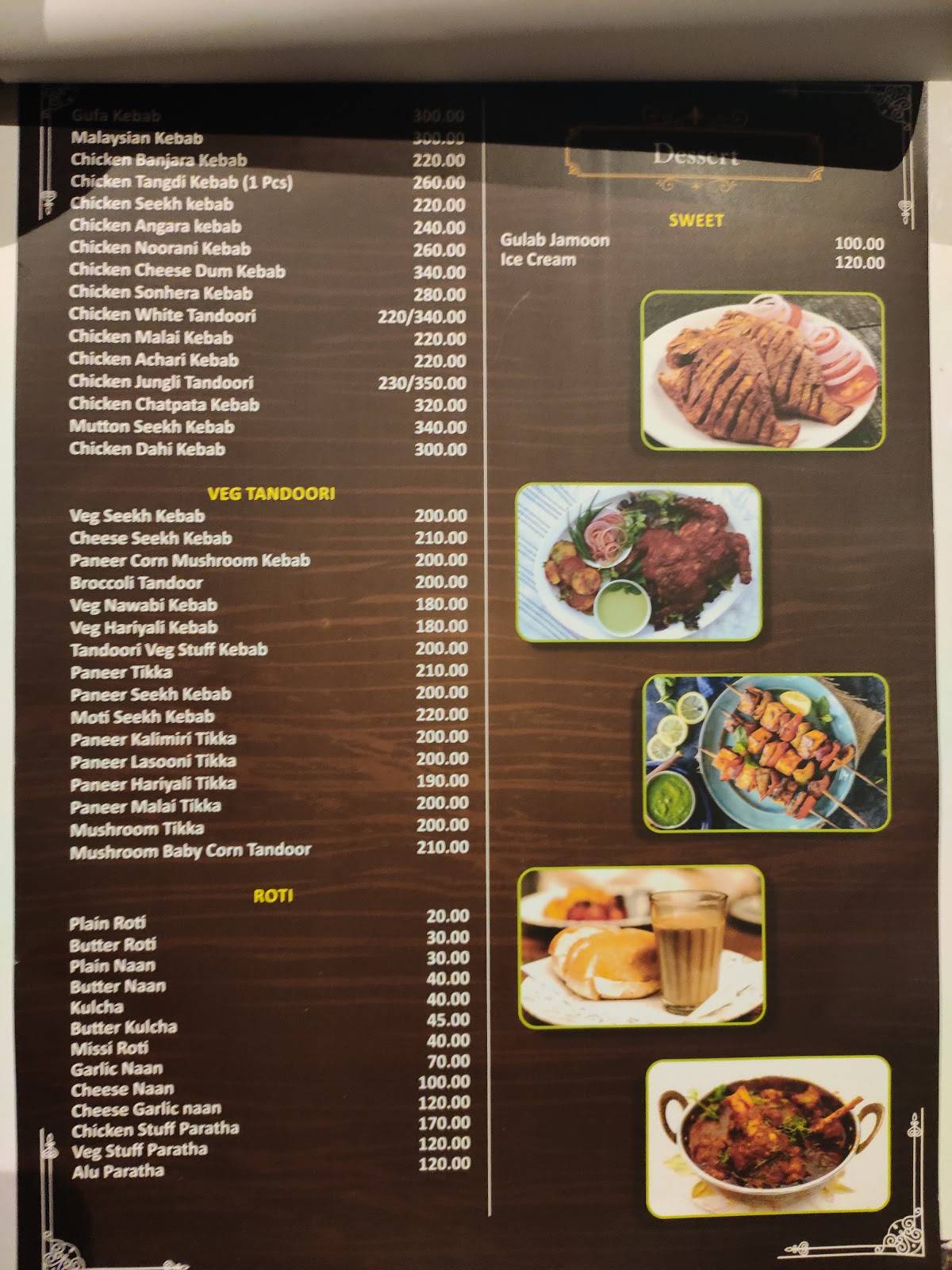 Menu at Thane Canteen, Thane