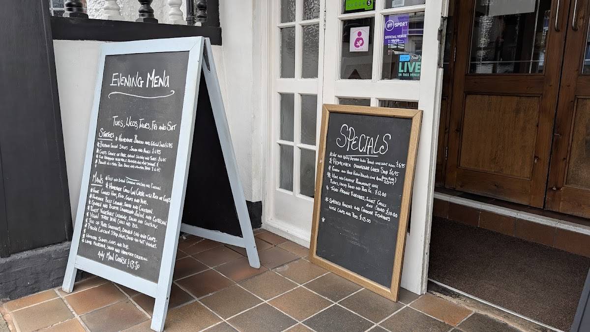 Menu at The Bear Hotel pub & bar, Alcester, 22 High St