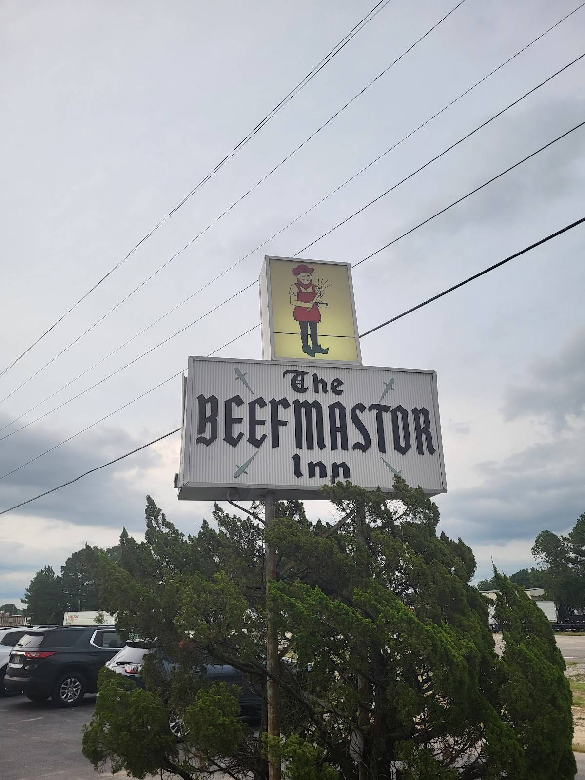 Menu at The Beefmastor Inn steakhouse, Wilson