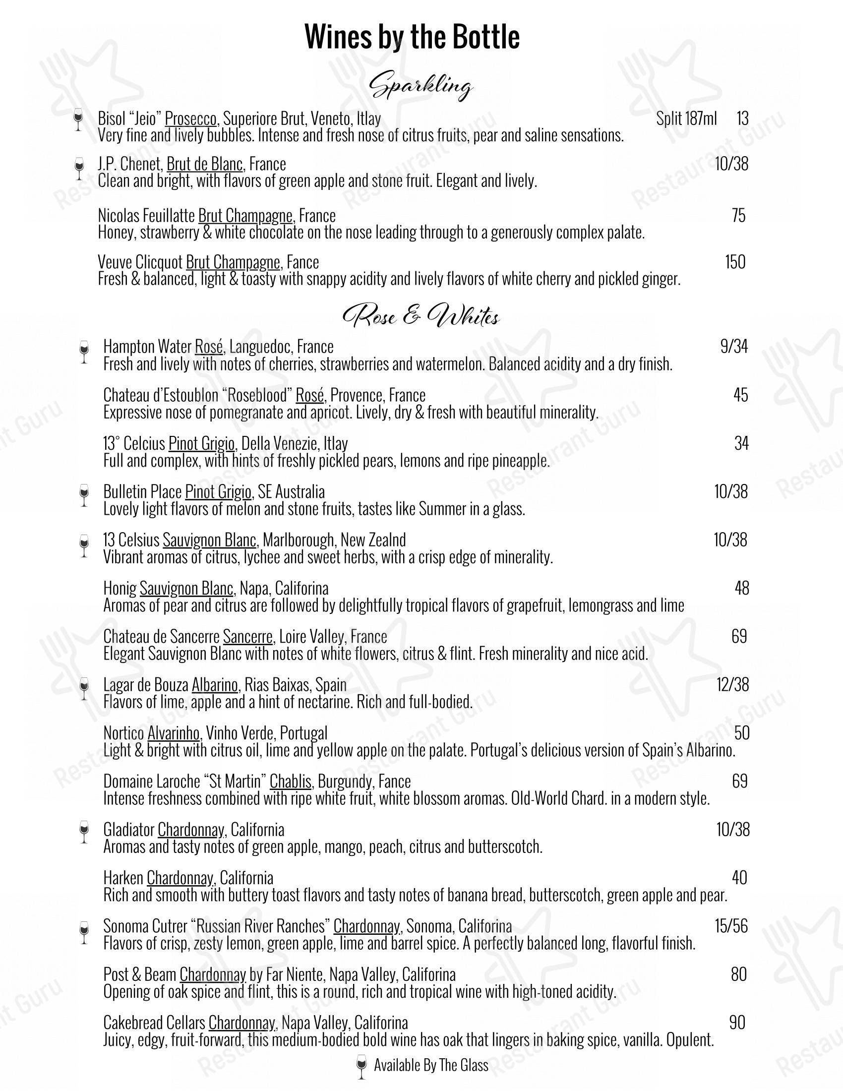 Menu at The Bent Prop Bar & Grill, Cudjoe Key