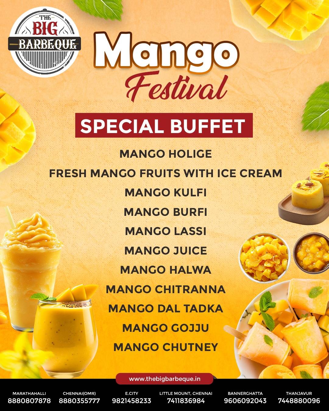Menu at The Big Barbeque - Buffet - Bengaluru - Bannerghatta Road ...