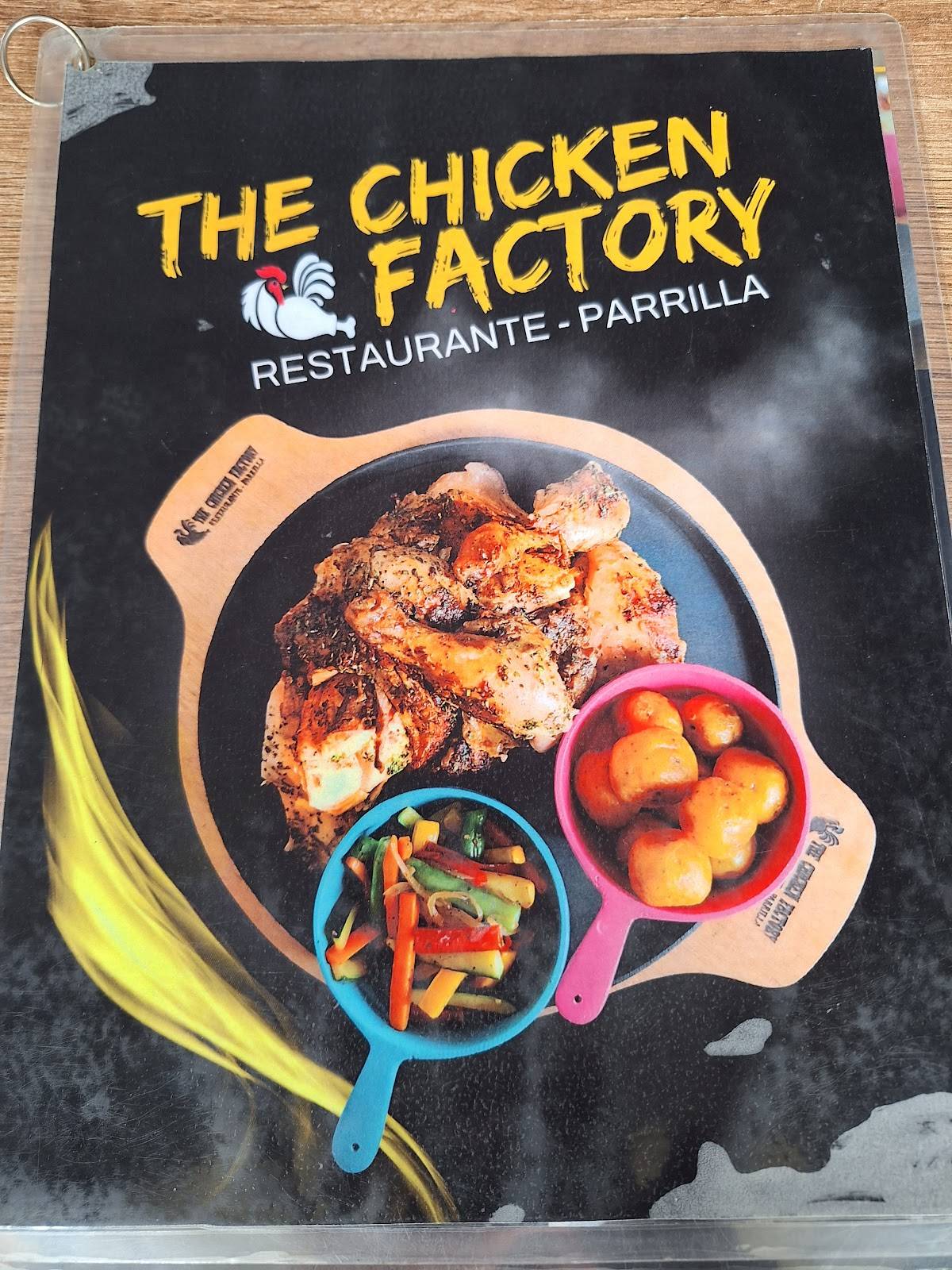 Carta del restaurante The Chicken Factory, Mosquera