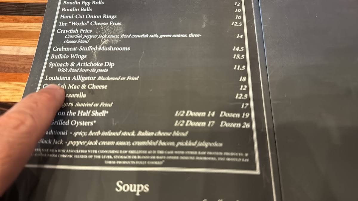 Menu at The Chimes Lafayette pub & bar, Lafayette