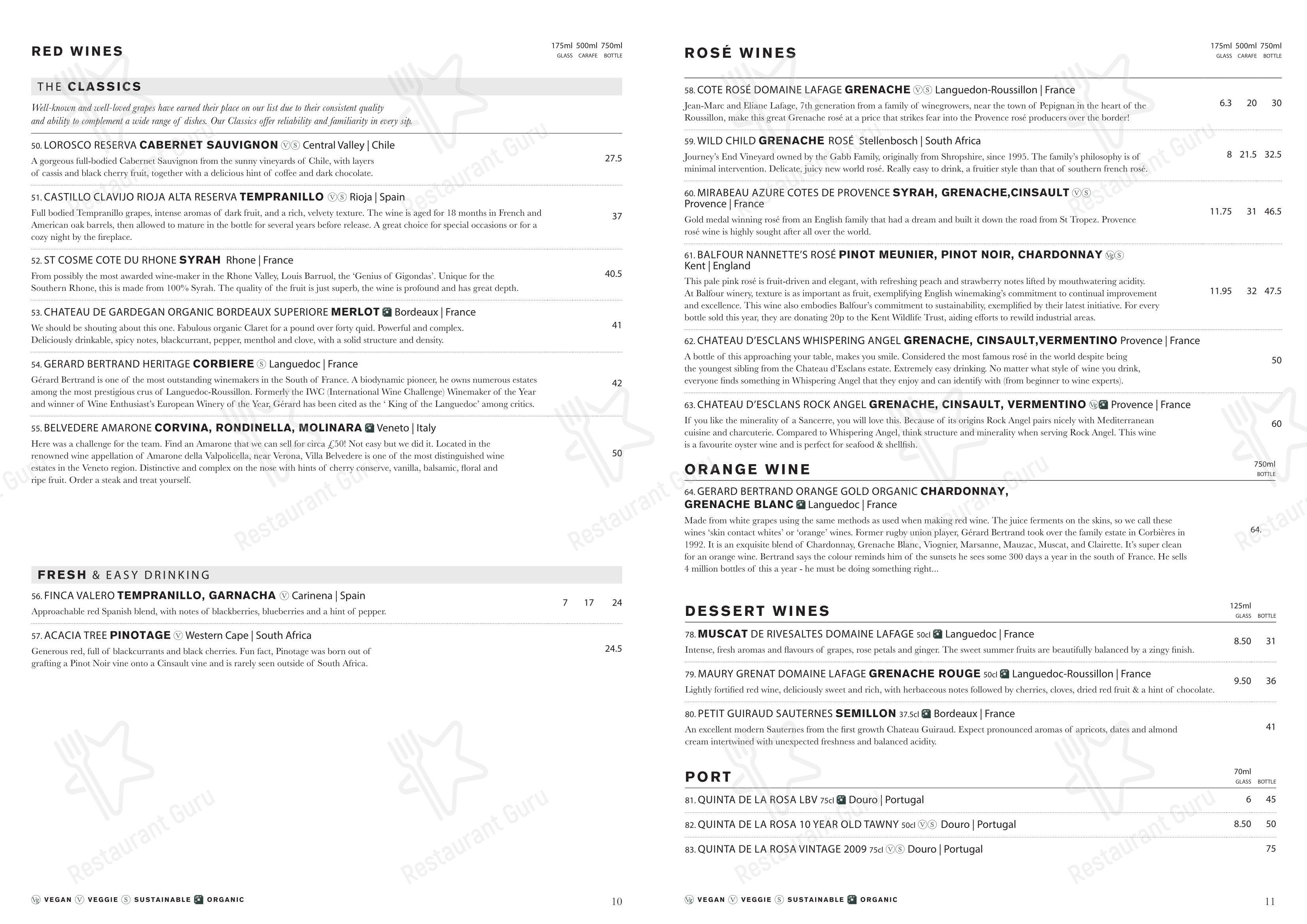 Menu at The Crown at Ampney Brook restaurant, Ampney Crucis