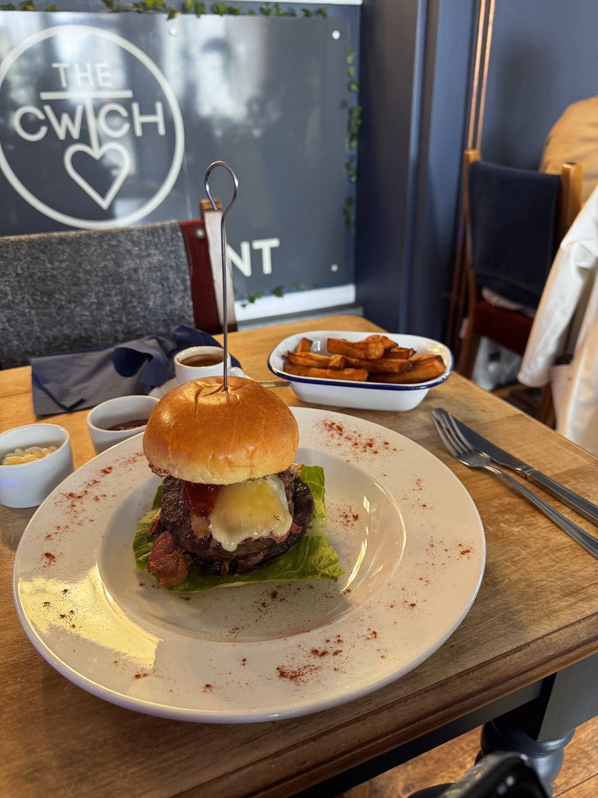 Menu at The Cwtch Restaurant, Llantwit Major