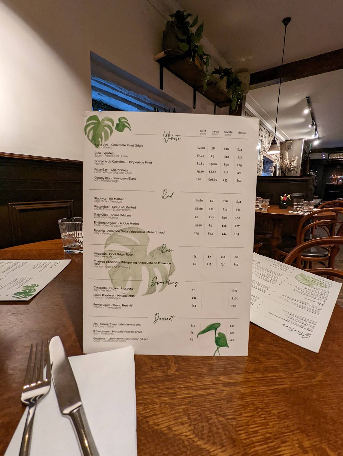 Menu at The Drouthy Cobbler pub & bar, Elgin, 48a High St