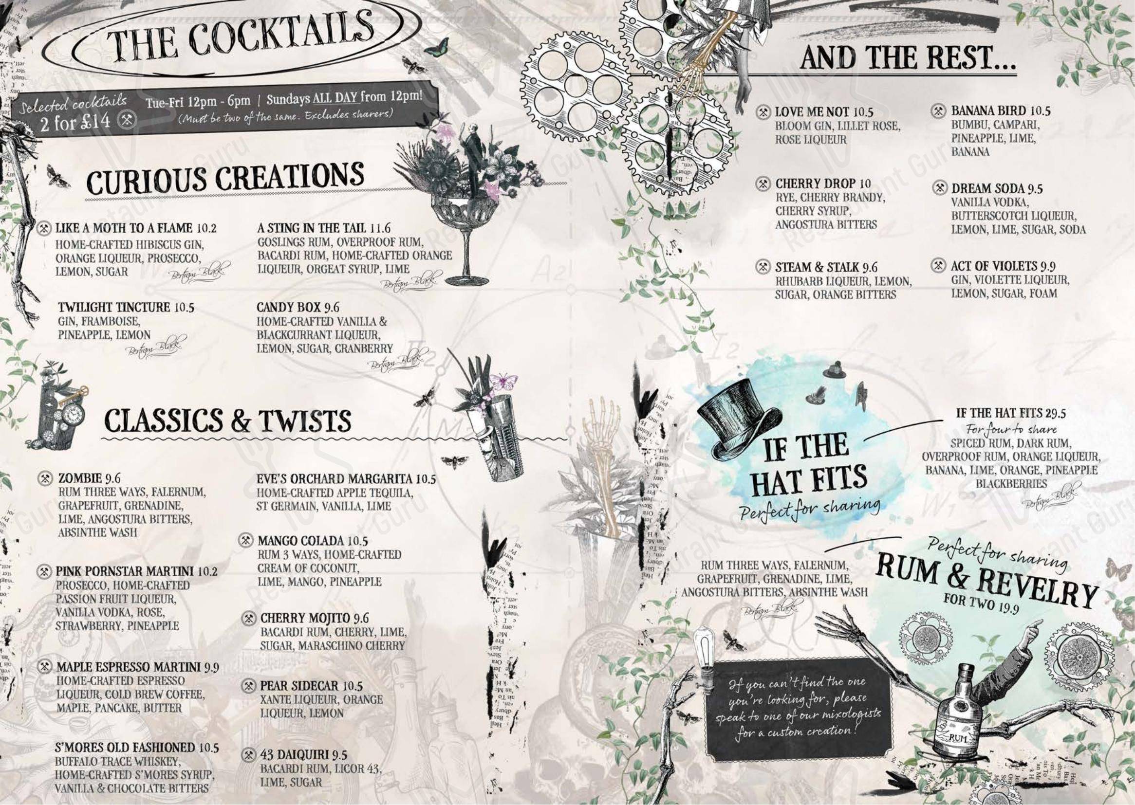 Menu at The Forge Kitchen restaurant, Ipswich