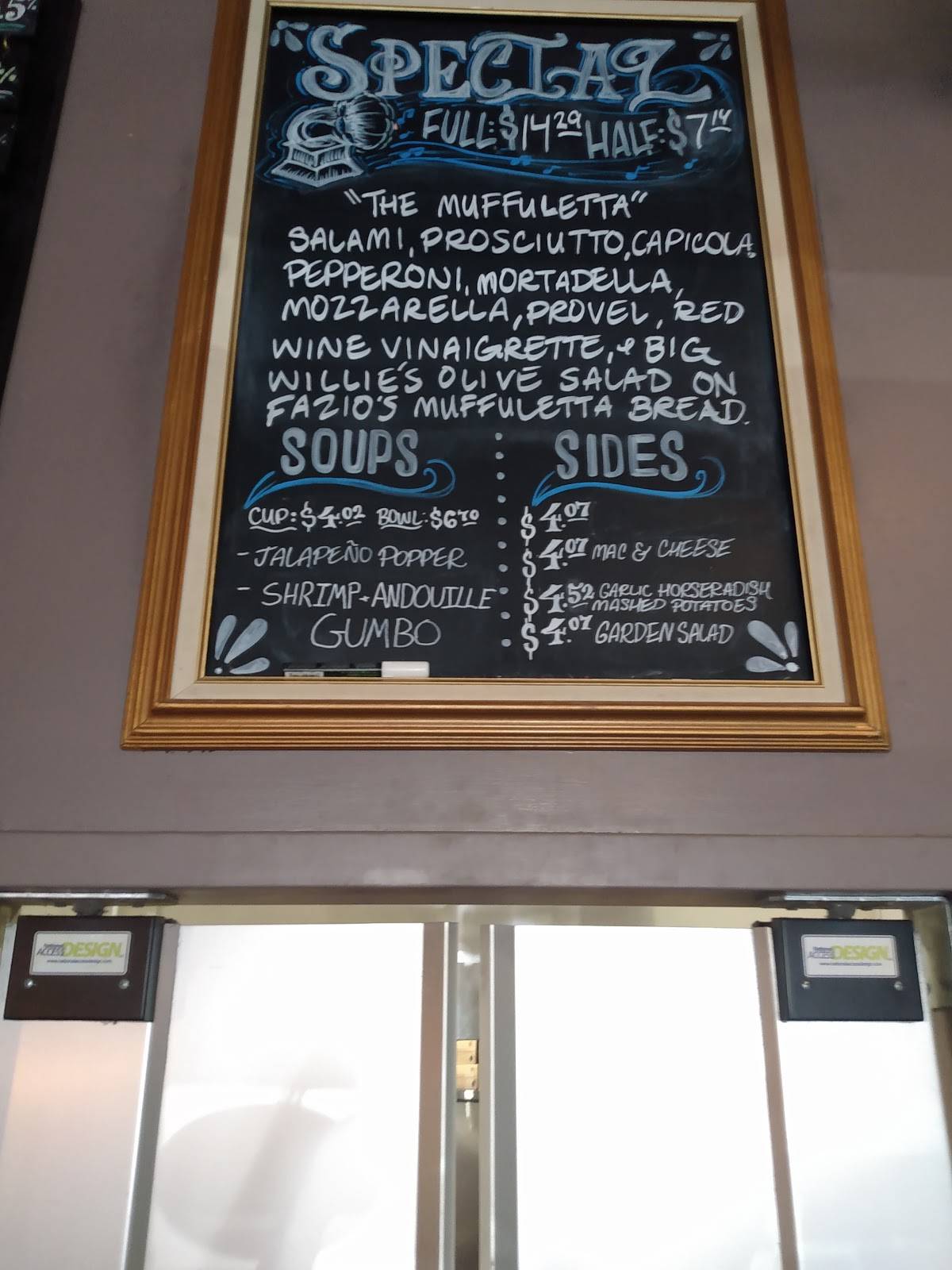 Menu at The Gramophone pub & bar, St. Louis
