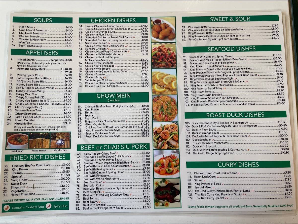 Menu at The Happy Days fast food, Innerleithen