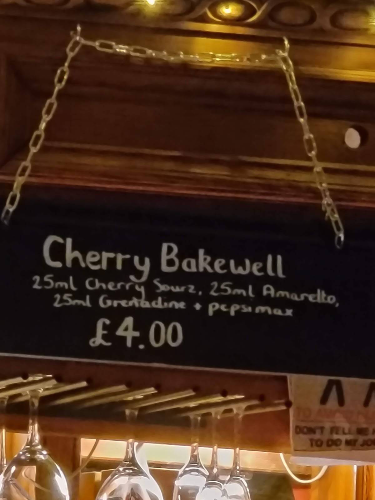 Menu at The Harp Inn pub & bar, Bangor