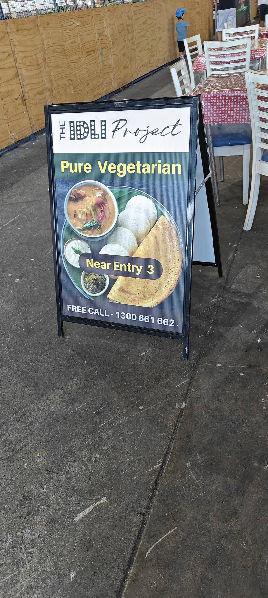 Menu at The Idli Project restaurant, Glenwood
