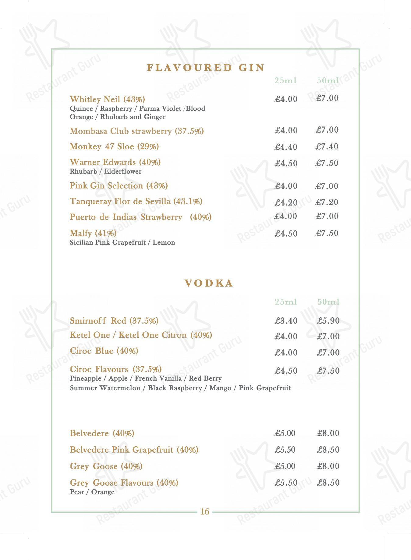 Menu at The Lewisham Bar & Restaurant, West Bromwich