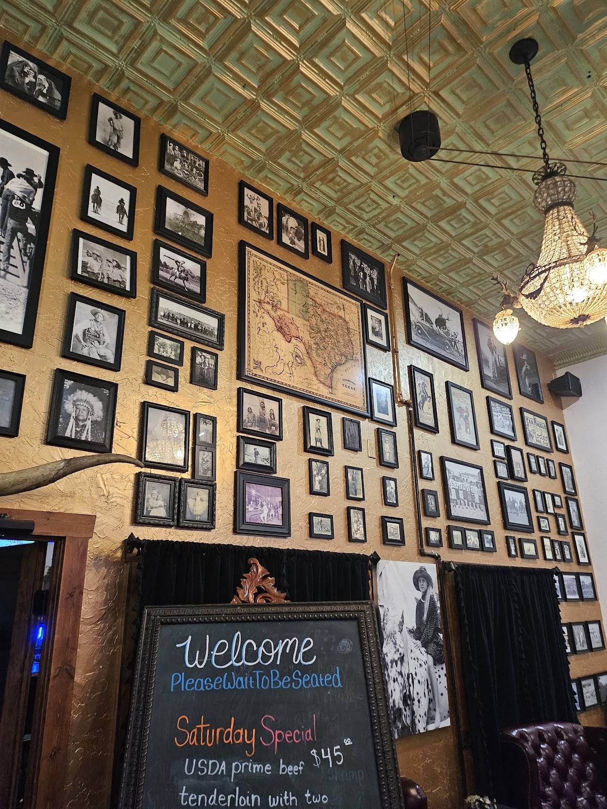 Menu at The Metropole Saloon & Restaurant, Shamrock