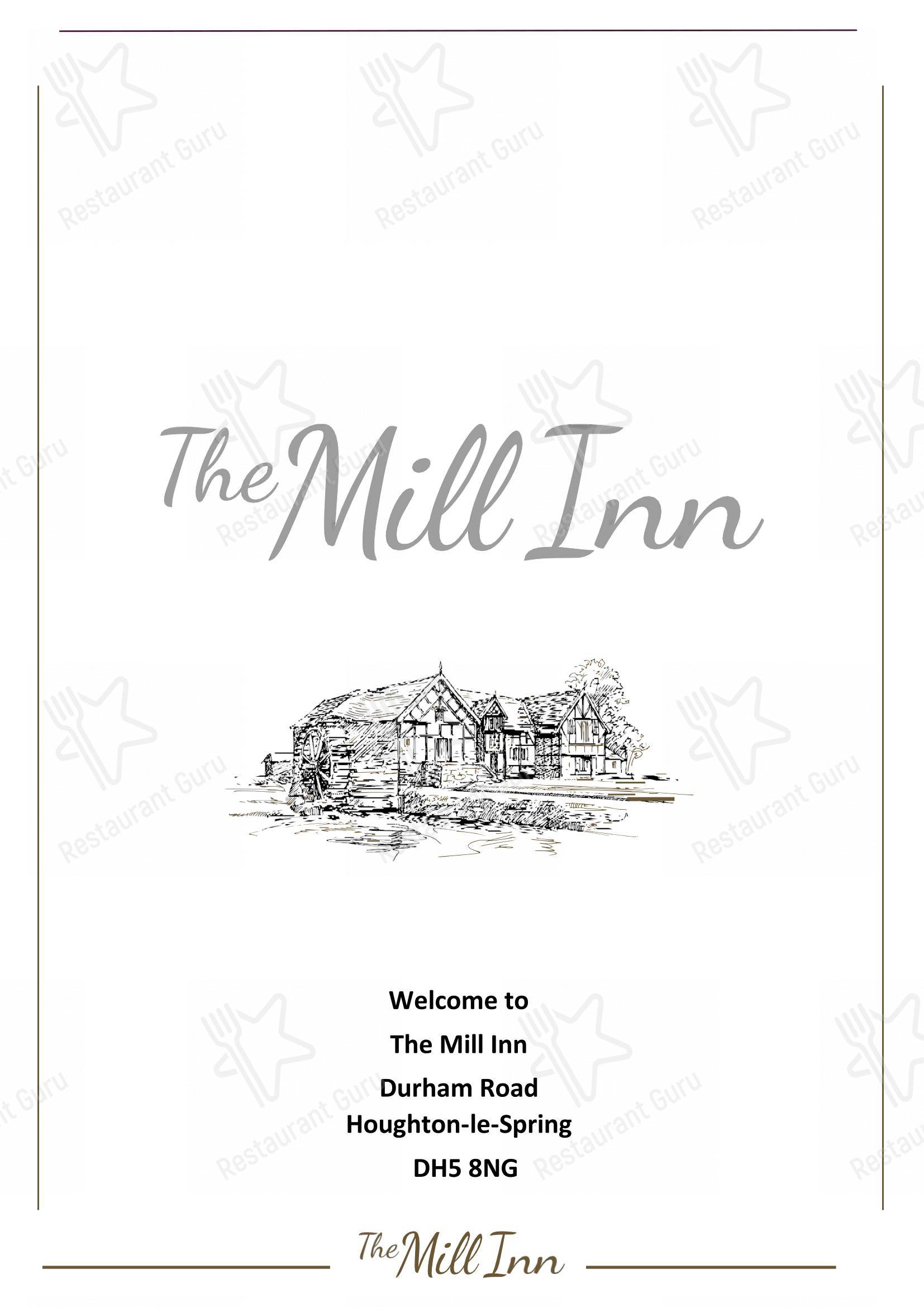 Menu at The Mill Inn pub & bar, Houghton le Spring, Durham Rd