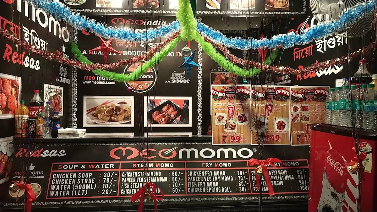 Menu at The Momo Place, Nabadwip
