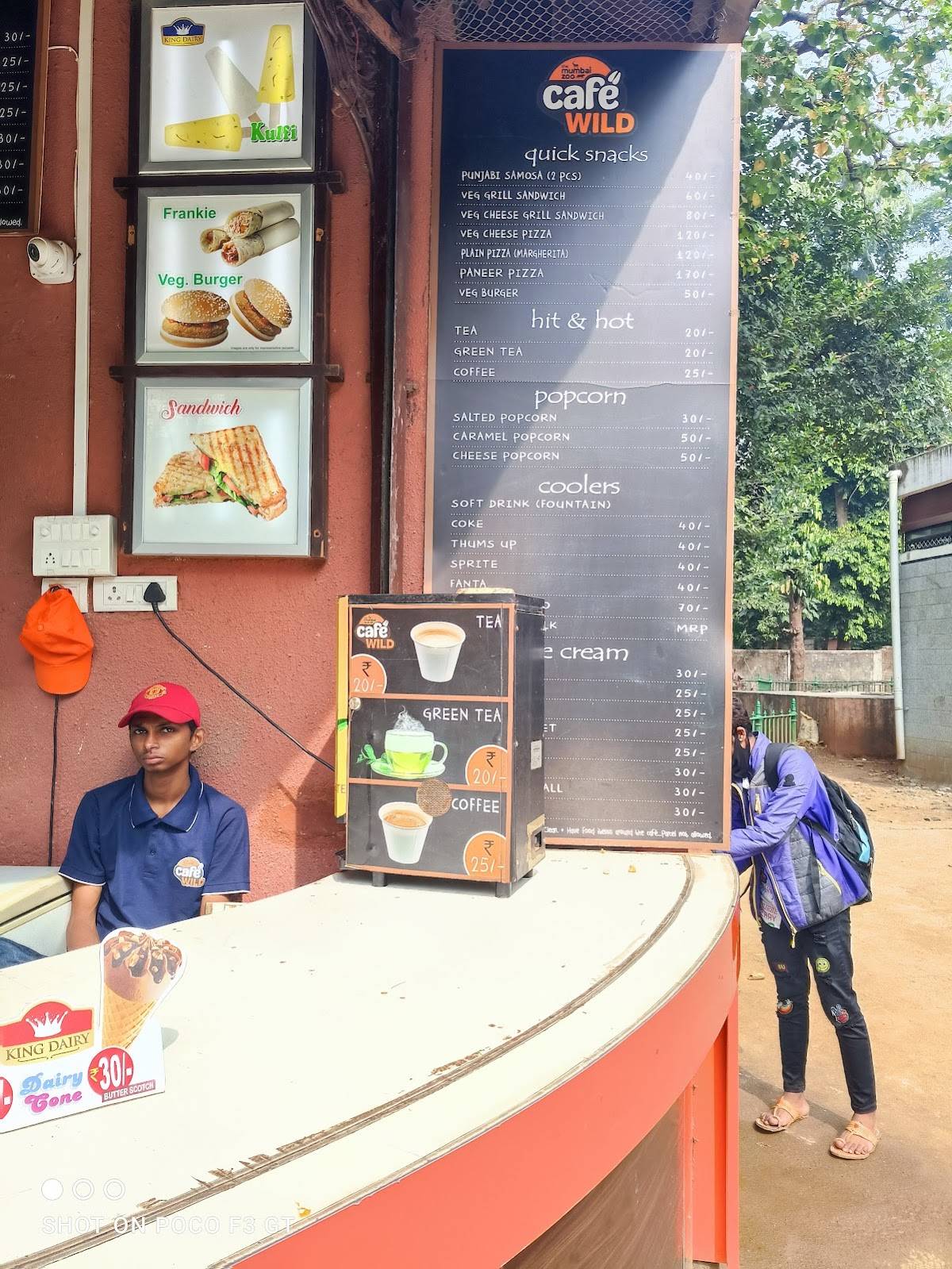 Menu at Cafe Wild, Mumbai