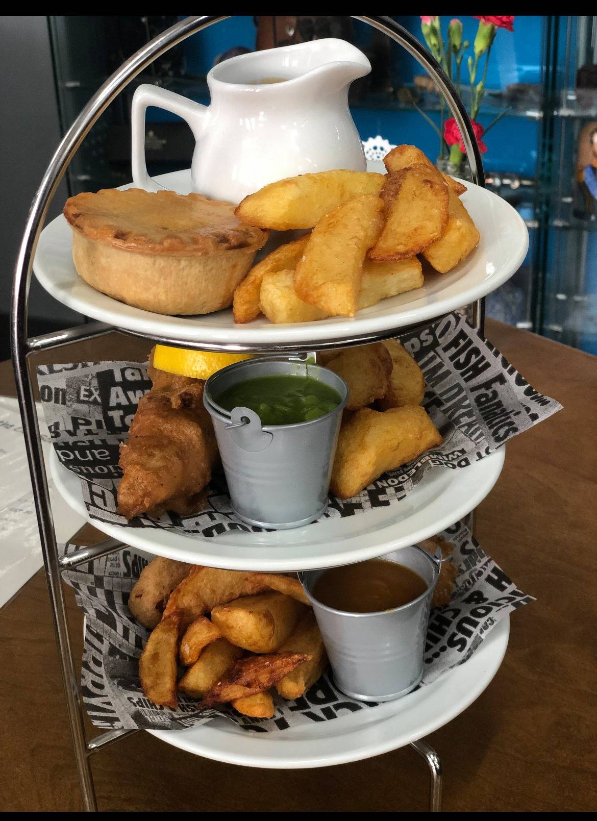 Menu at The Old School Messingham cafe, Scunthorpe