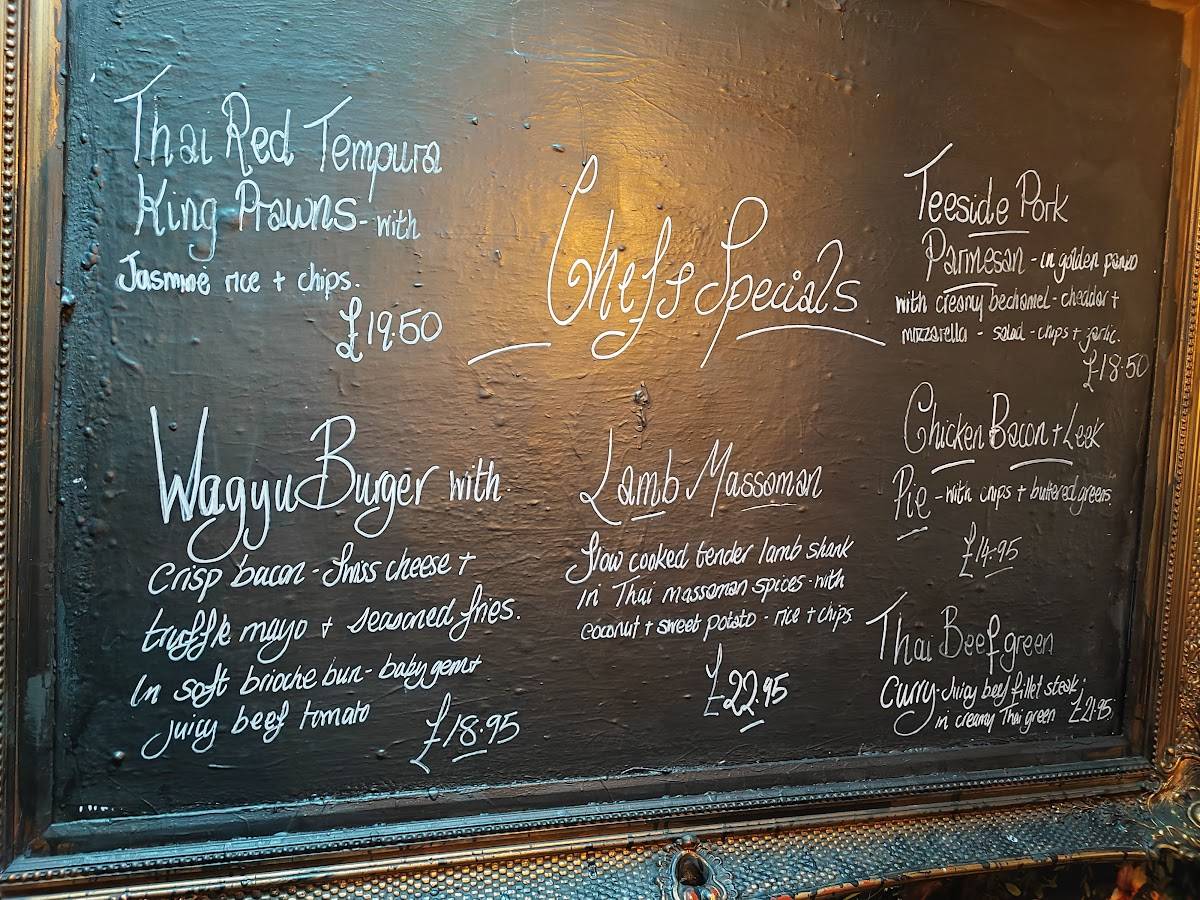 Menu at The Pub and Kitchen, Durham, Durham