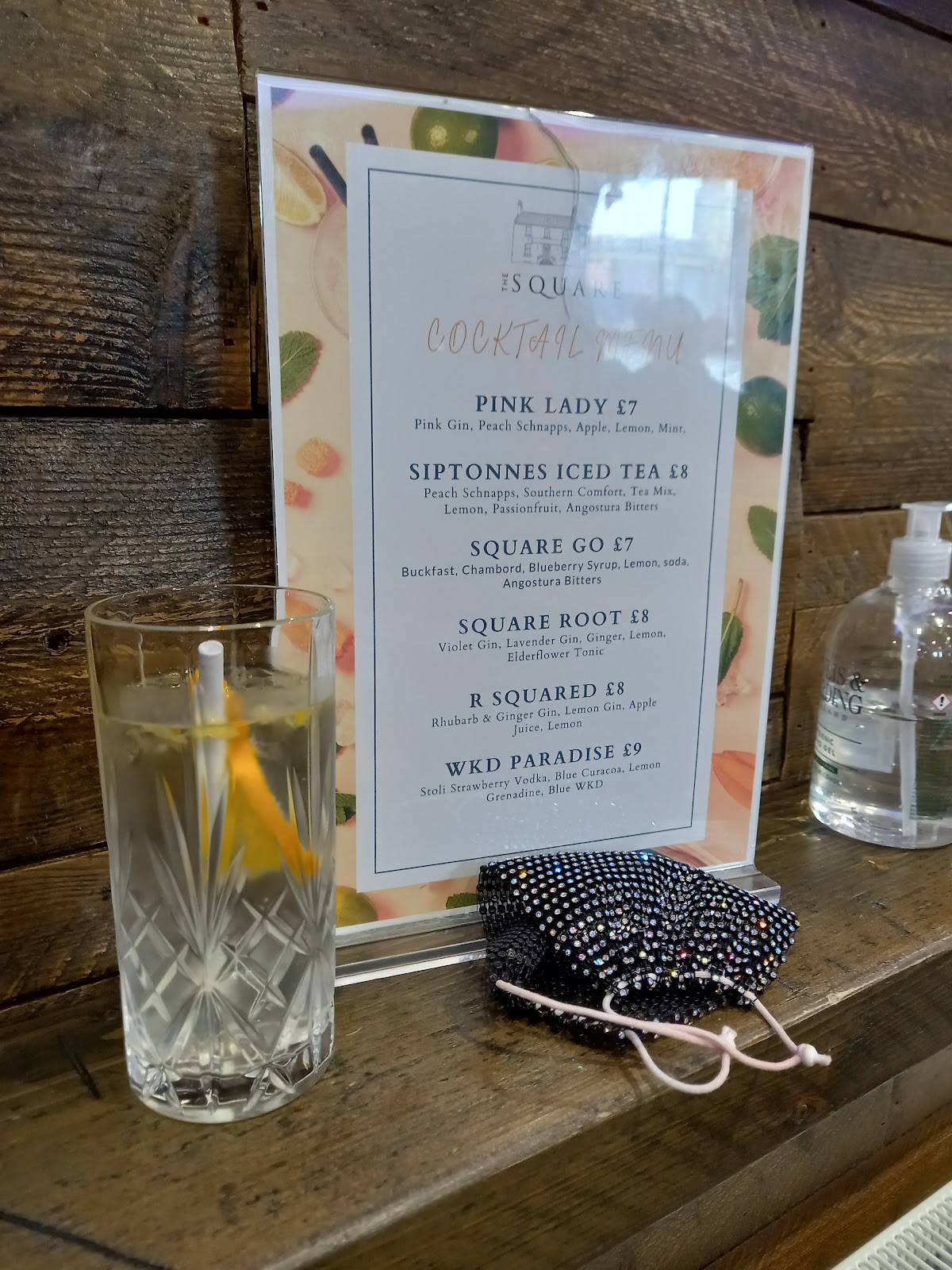 Menu at The Square Kintore pub & bar, Kintore