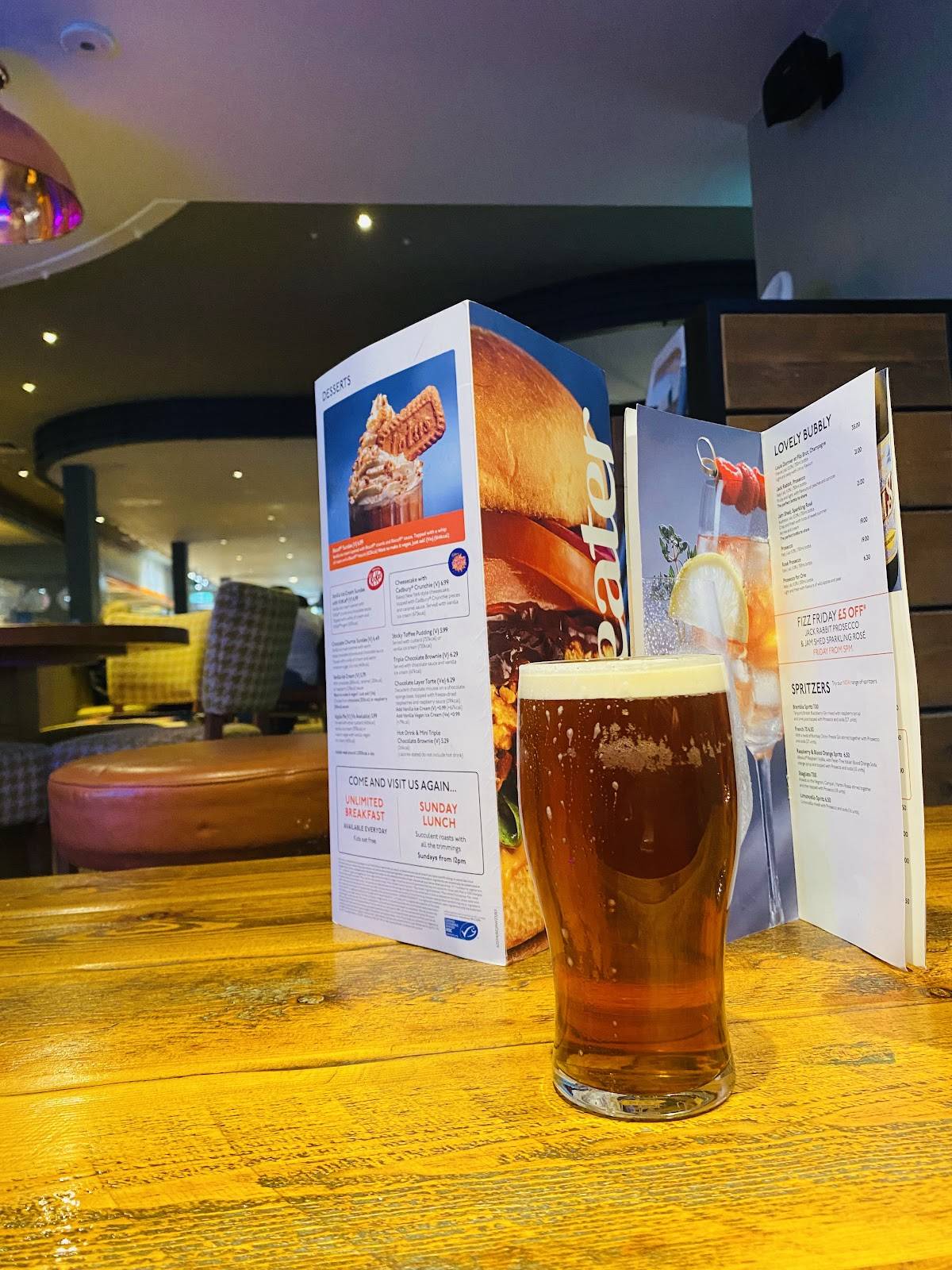 Menu at The Three Fish Beefeater pub & bar, Newport