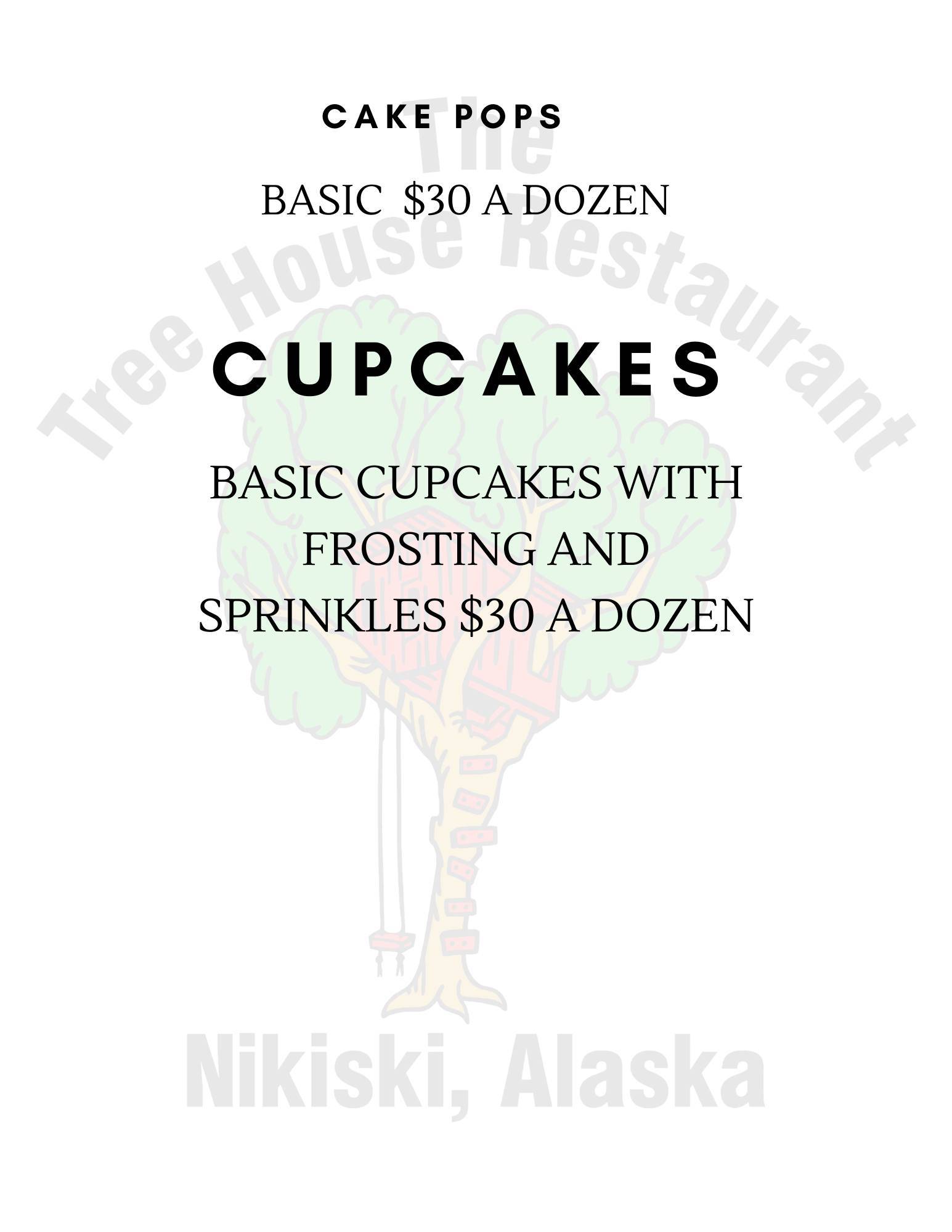 Menu at The Tree House Restaurant Nikiski AK, Nikiski