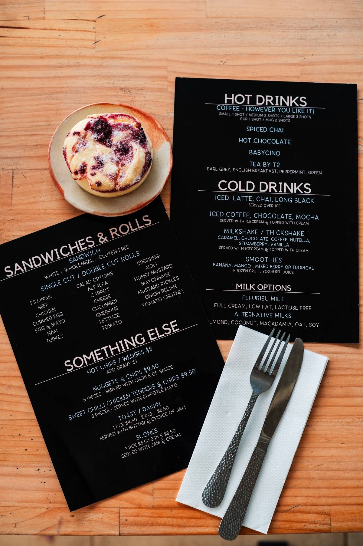 Menu at The Wistow On High cafe, Strathalbyn
