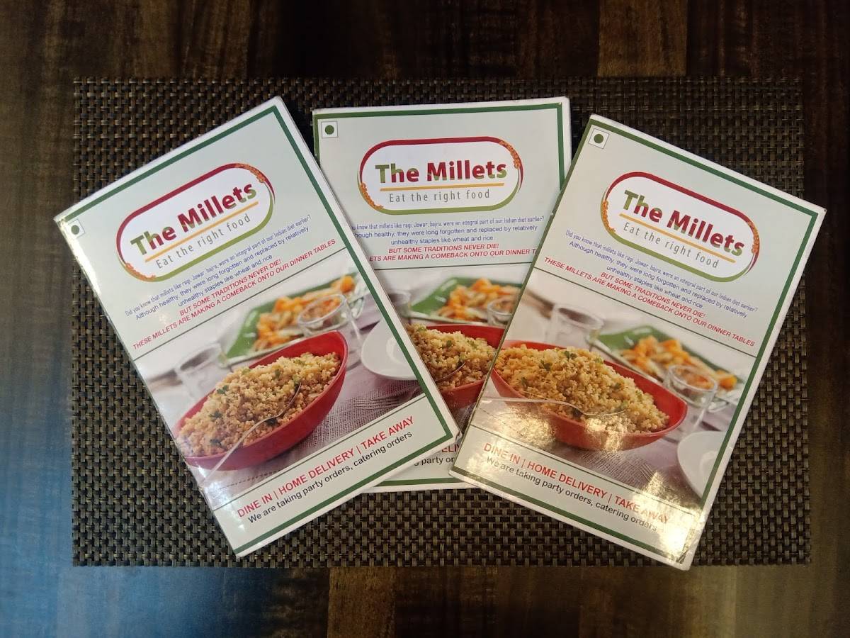 Menu at The millets, Rajahmundry