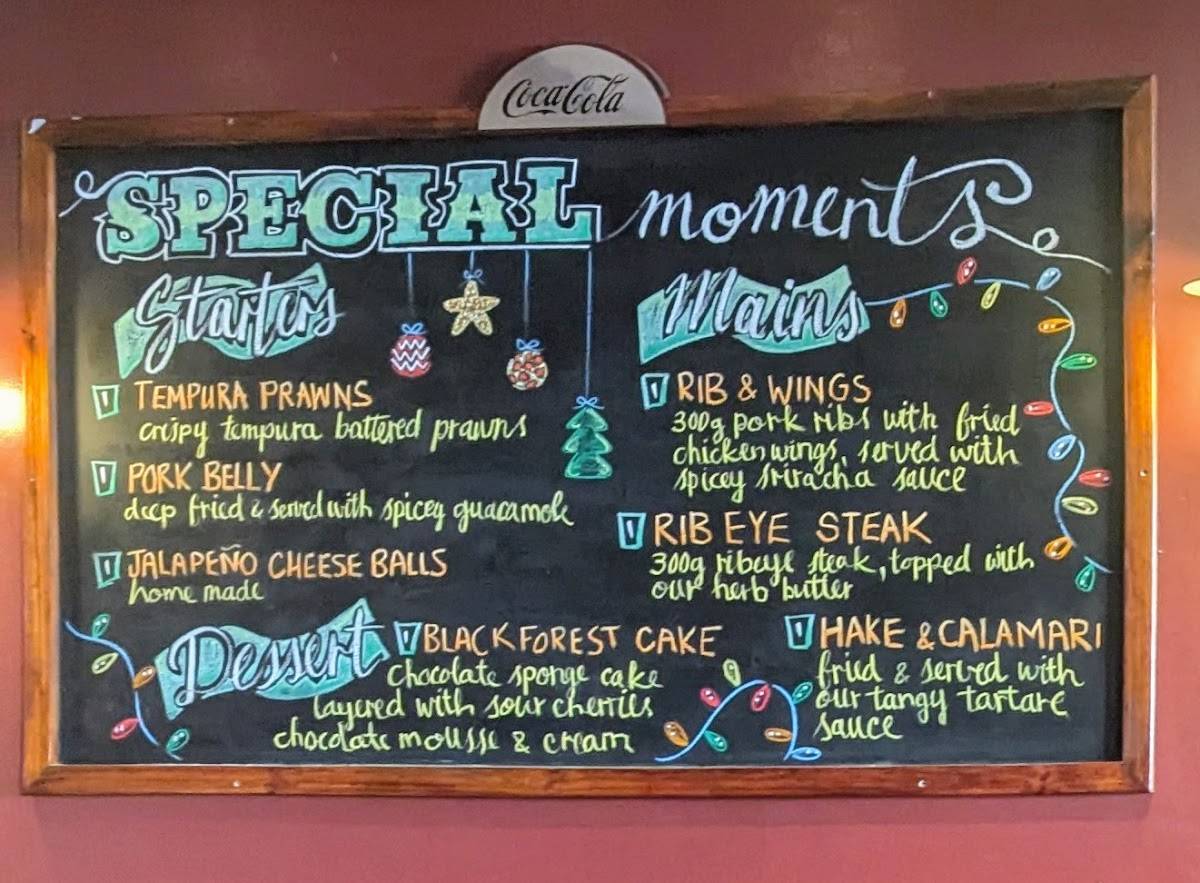 Menu at Thunder Gun restaurant, Johannesburg, 281 Beyers Naude Drive ...