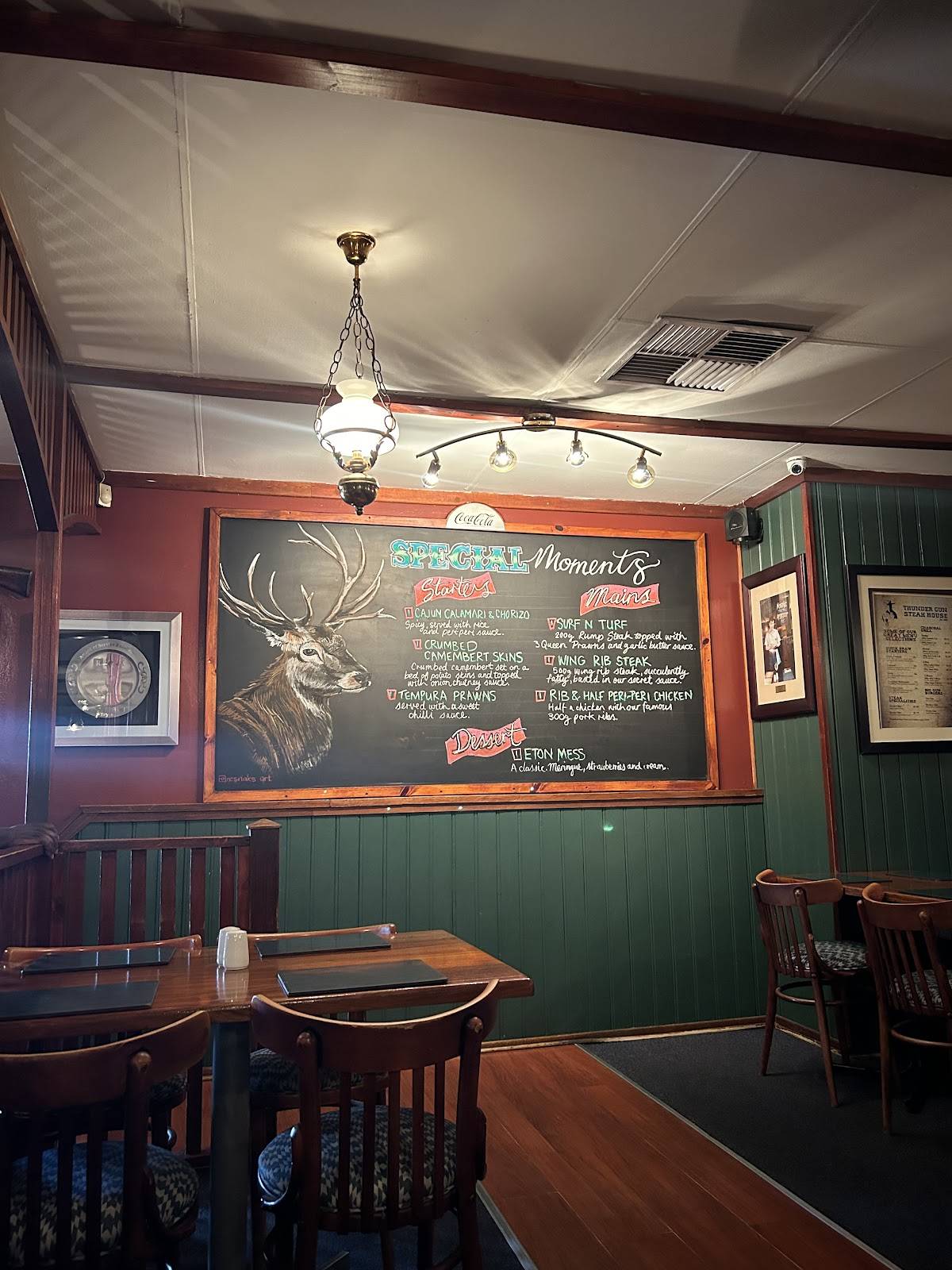 Menu at Thunder Gun restaurant, Johannesburg, 281 Beyers Naude Drive ...