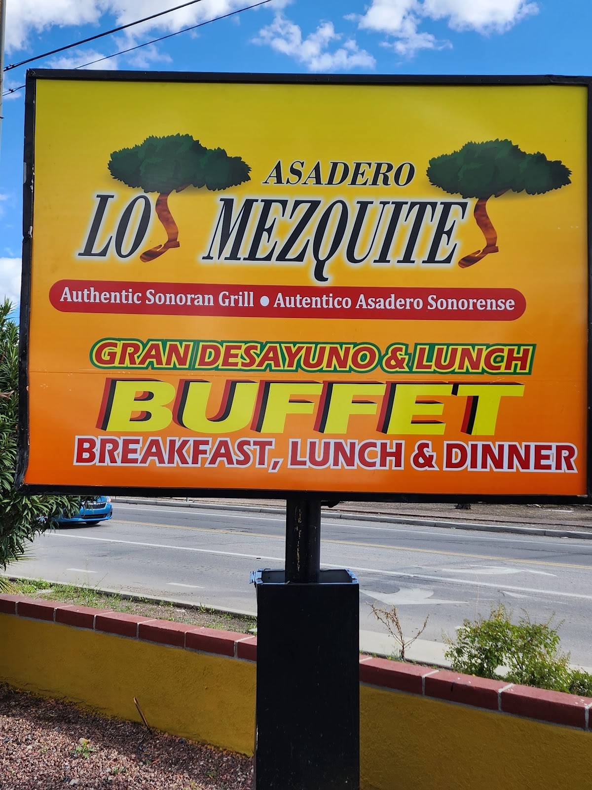 Menu at Los Mezquites Restauran Sonorense restaurant, Tucson