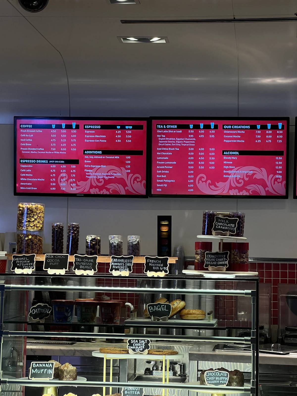 Menu at Va Bene cafe, Las Vegas, 3708 Las Vegas Blvd S Level 1