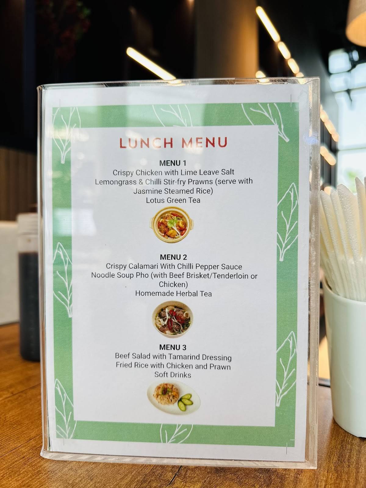 Menu at Vietnamese Foodies Damac Mall restaurant, Dubai