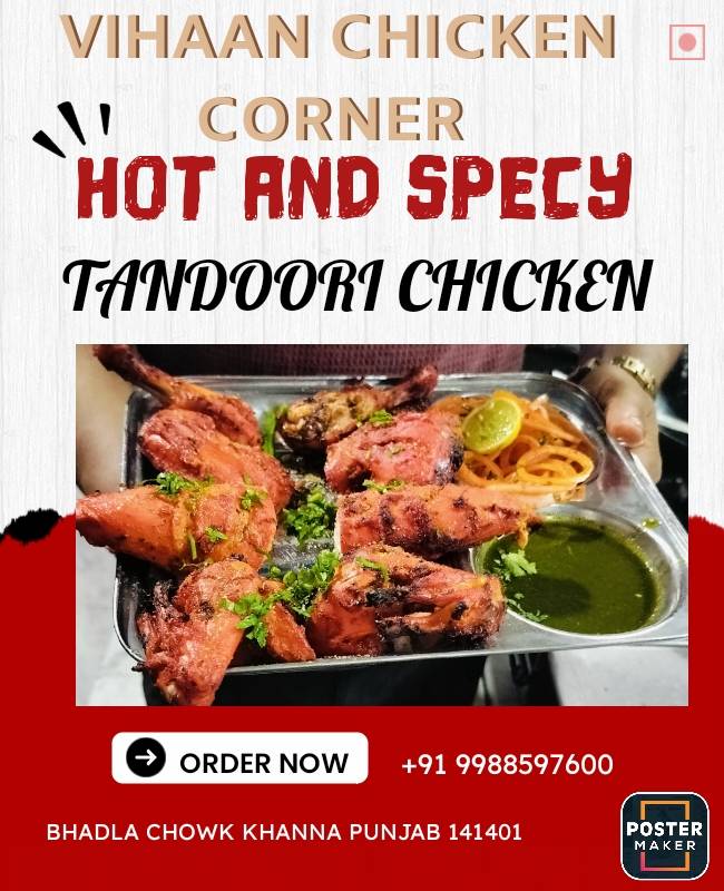 Menu at VIHAAN CHICKEN CORNER, Khanna
