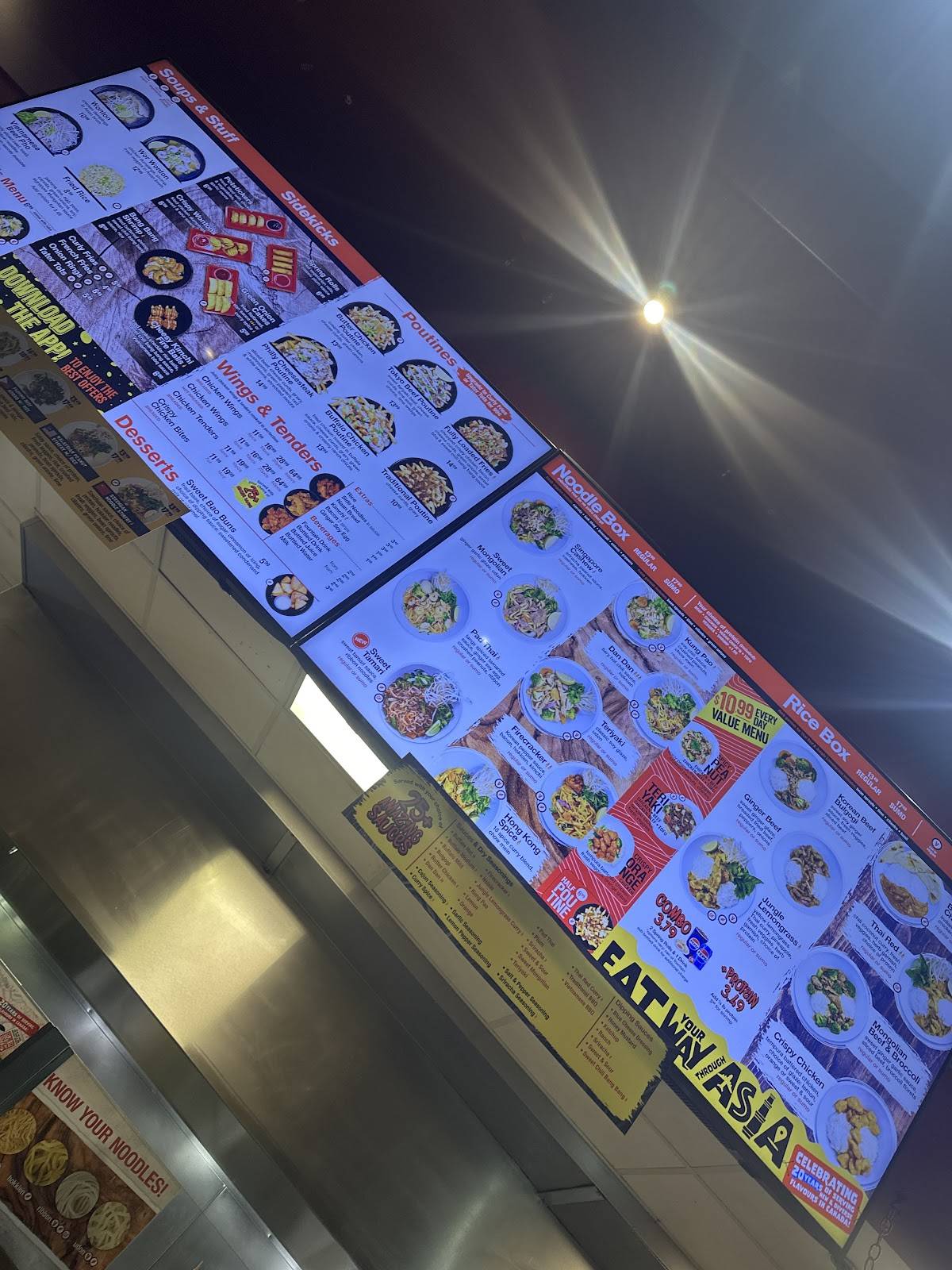 Menu at Wok Box - Leduc fast food, Leduc, Discovery Way Unit 106