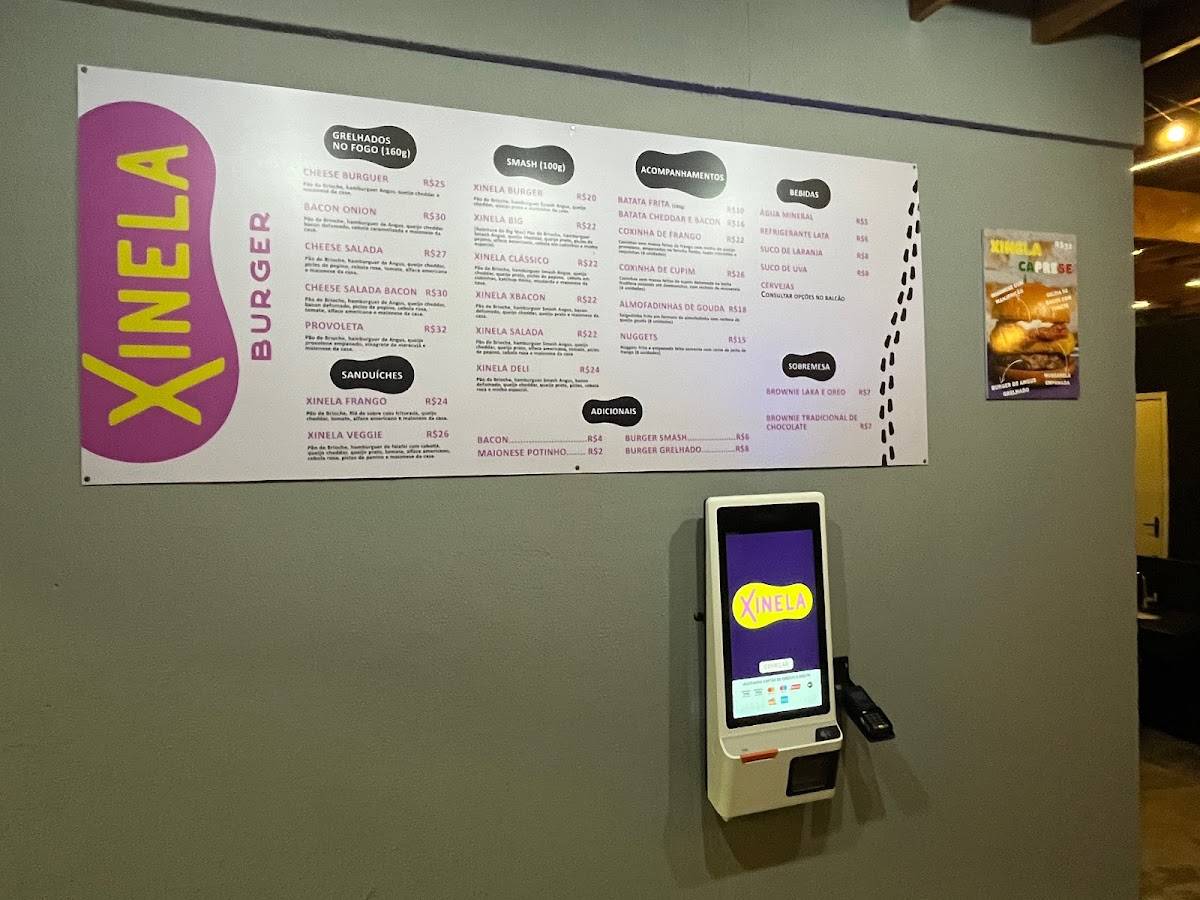 Menu em Xinela Burger restaurante, Londrina