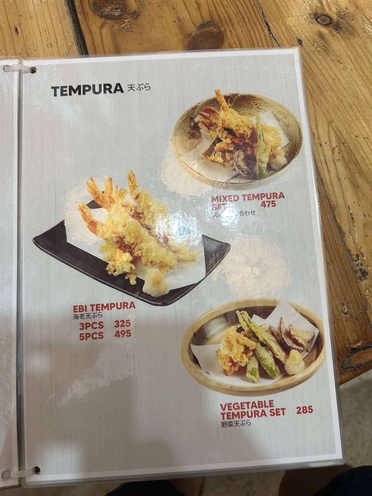 Menu at Zenzen Japanese Food Hall and Cafe, Alfonso