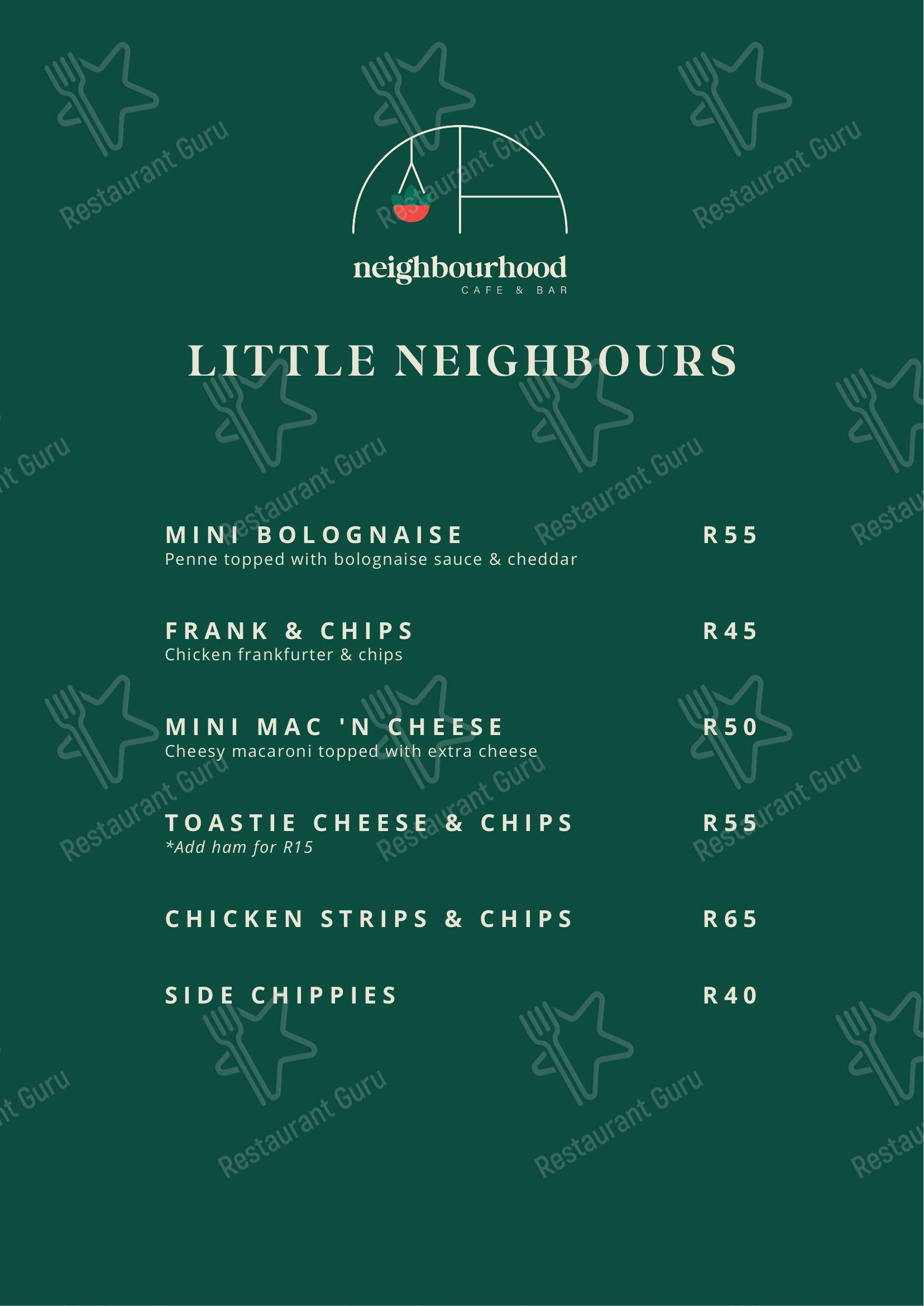 Menu at Gatvol coffee coffee house, La Lucia