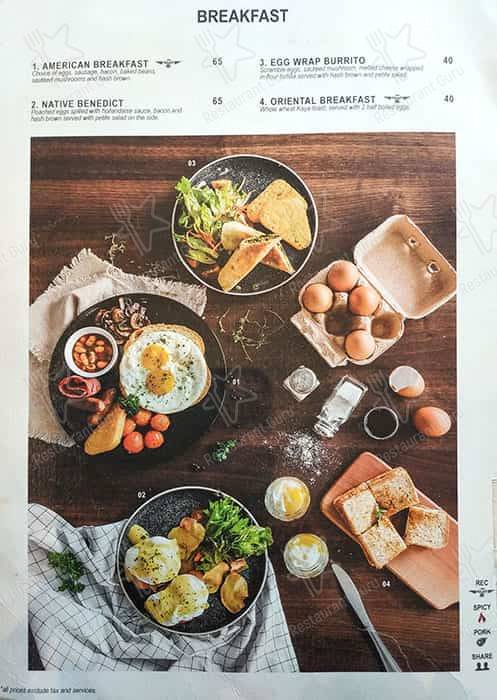 Menu at Native Coffee Tribe cafe, Jakarta, Jln. Walang Permai no. 7