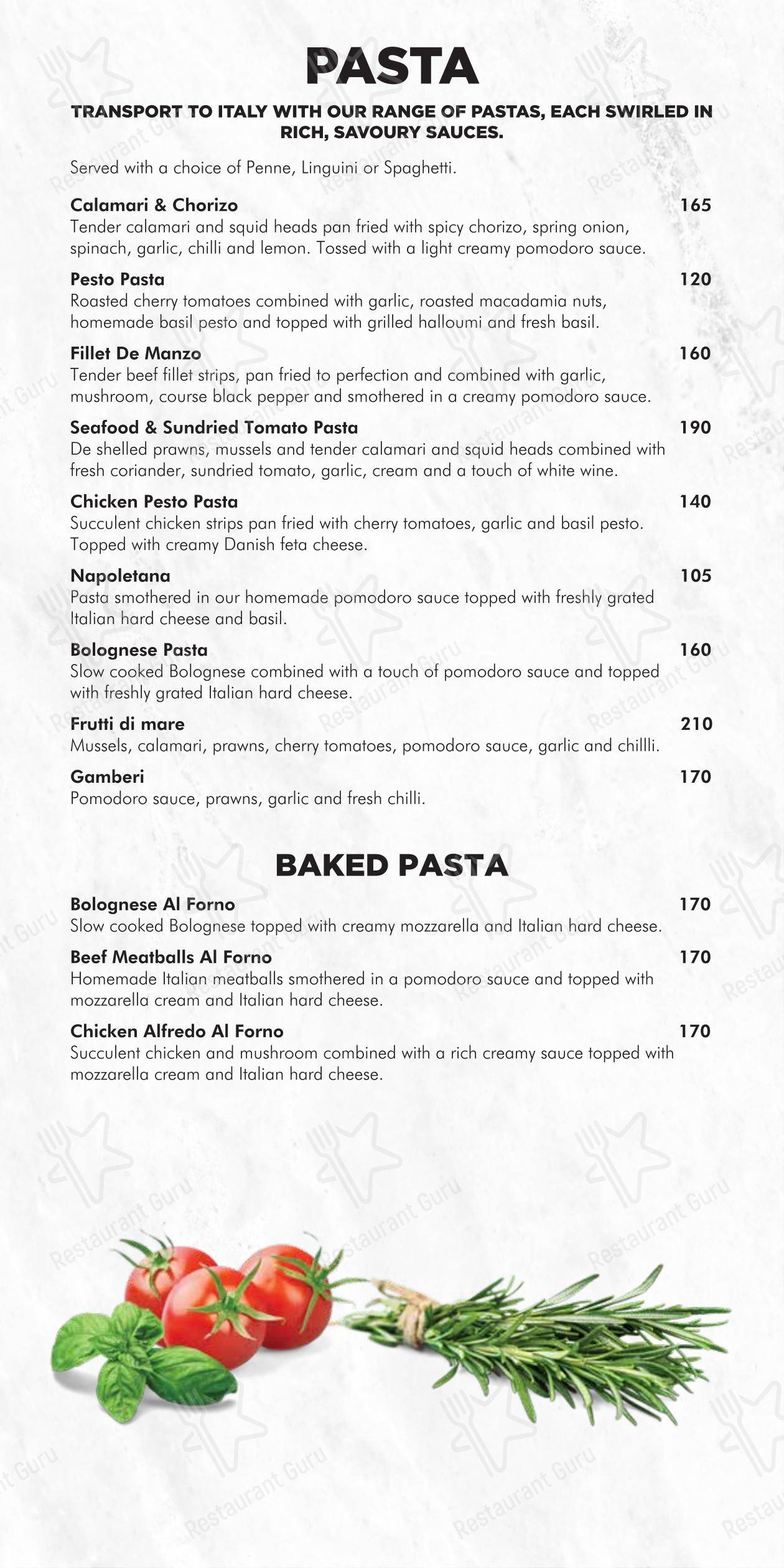 Menu at Black Lounge - Bistro & Cocktail Lounge pub & bar, Durban, 7 ...