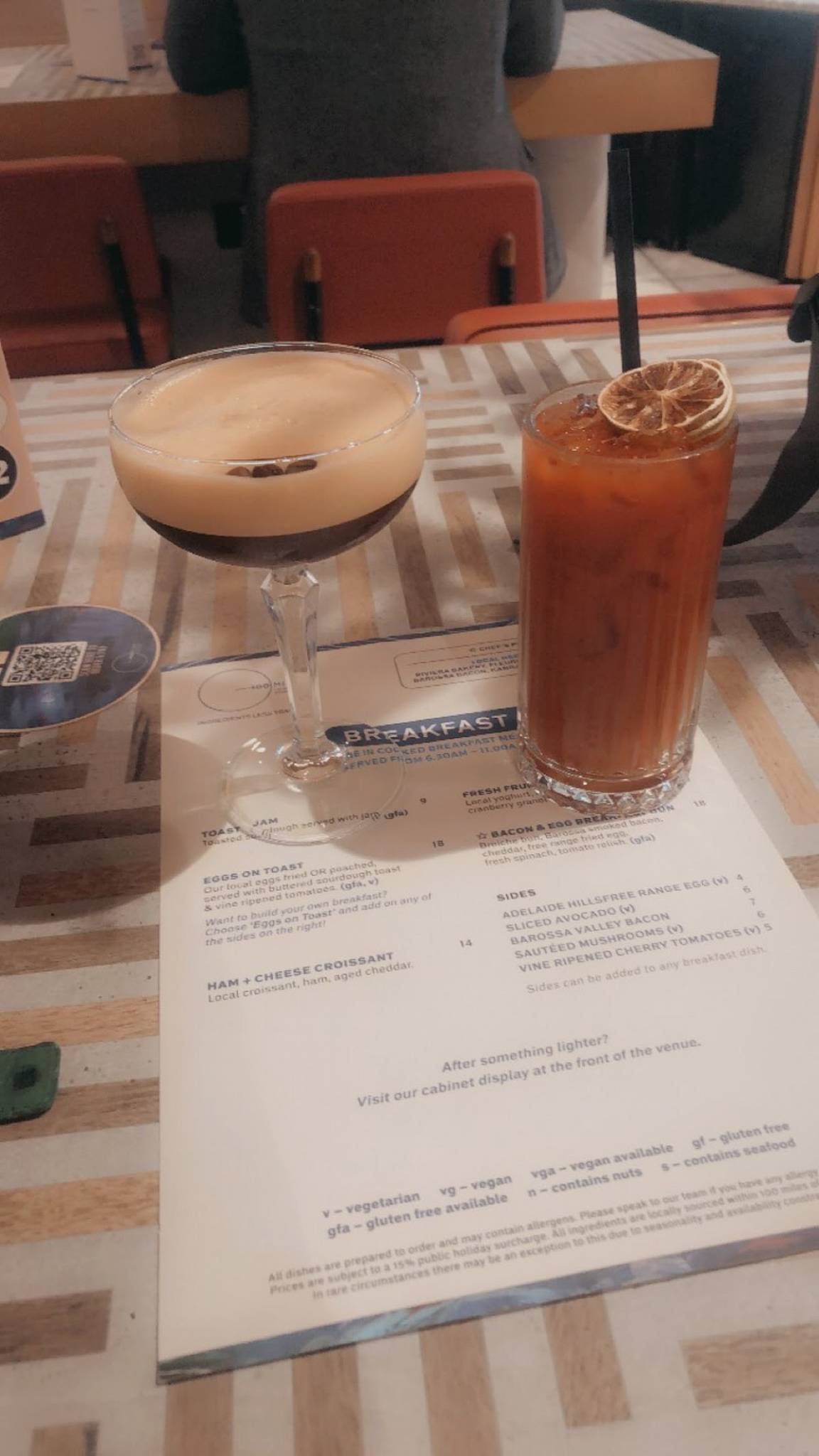 Menu at 100 Miles Kitchen And Bar, Adelaide Airport, Floor 2/1 James ...