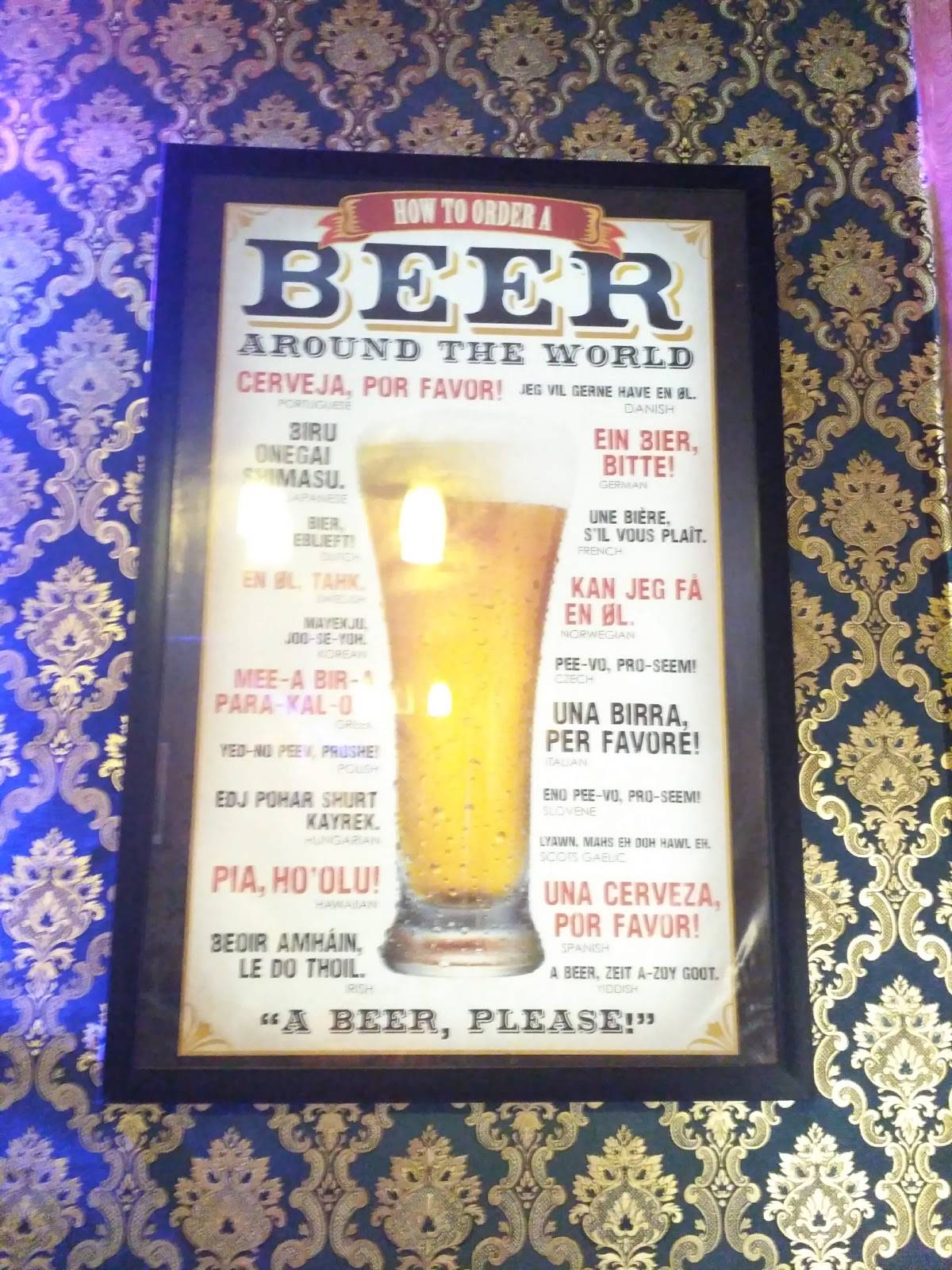 Menu at 4 Pillars Restaurant, Bambolim