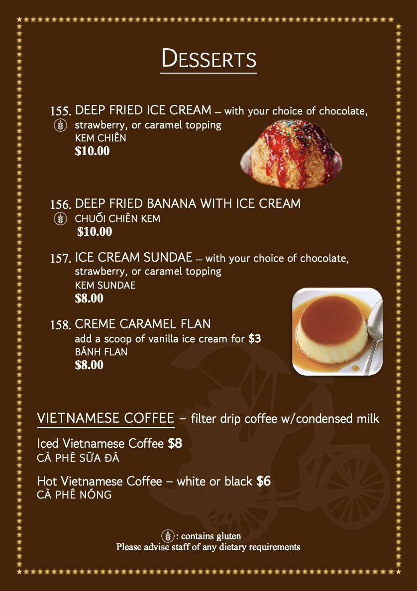Menu at 5 Star restaurant, Christchurch, 250 Clyde Rd