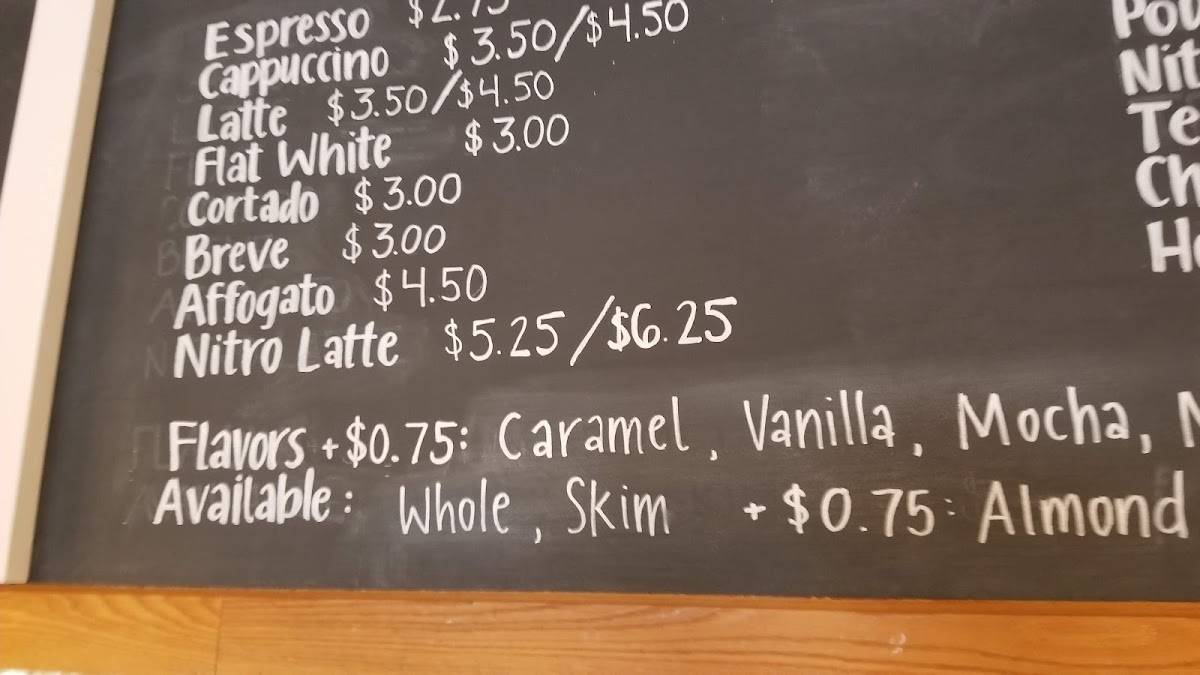Menu at 9 Mile Coffee Co restaurant, Schroon Lake