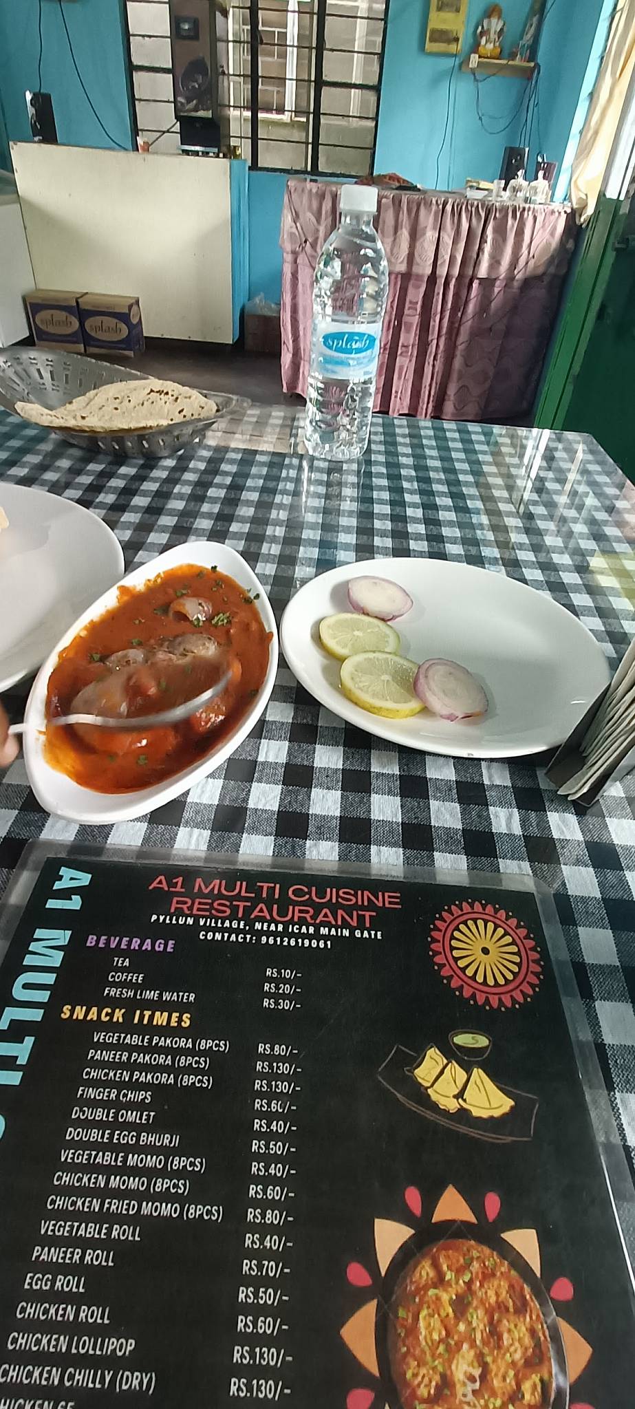 Menu at A1 Multi Cuisine Restaurant, Umiam