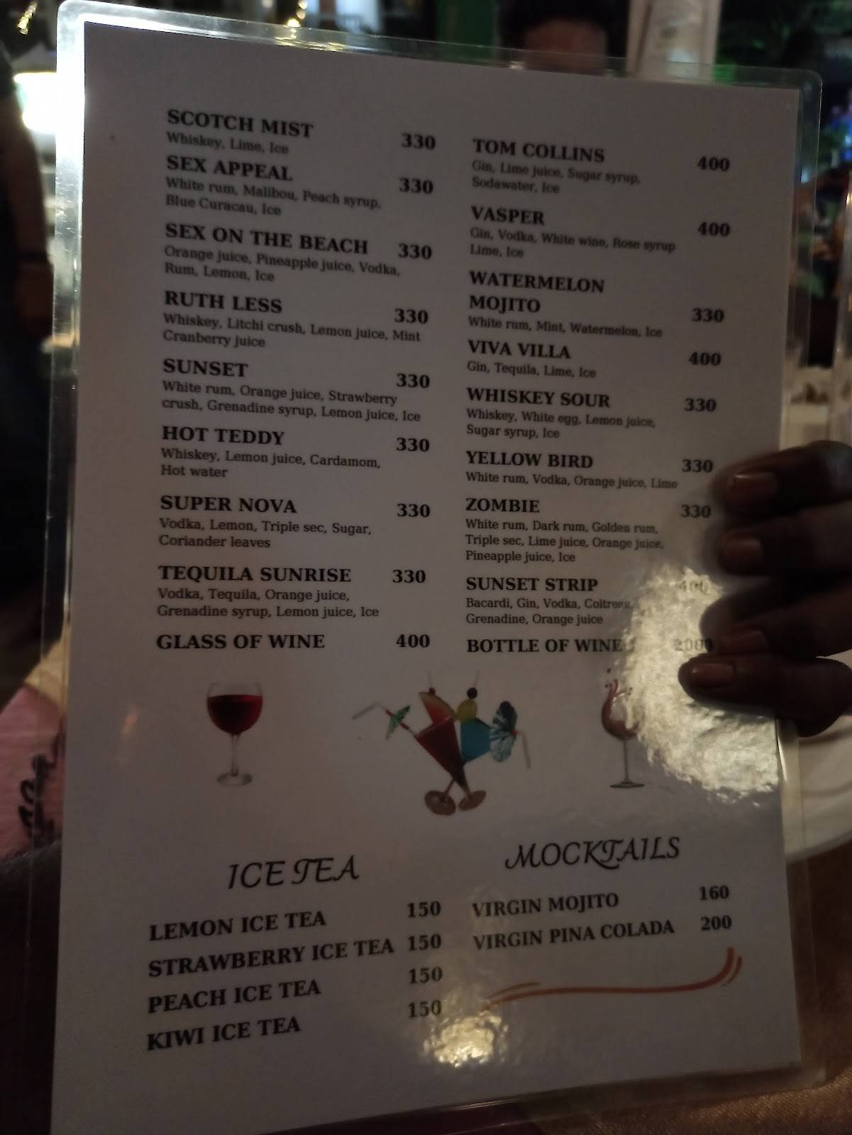 Menu at ABBA Restaurant & Everest German Bakery Varkala, Varkala
