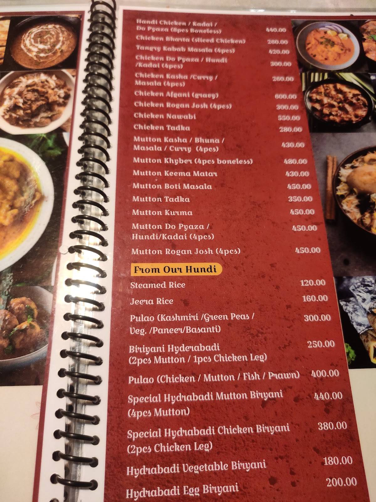 Menu at ANGAN BAR CUM RESTAURANT, Howrah